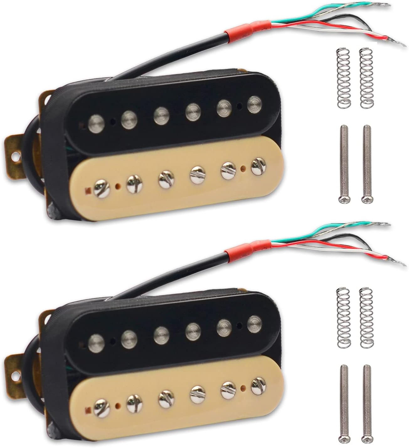 Amazon.com: SAPHUE Electric Guitar Humbucker Pickups Double Coil Guitar ...