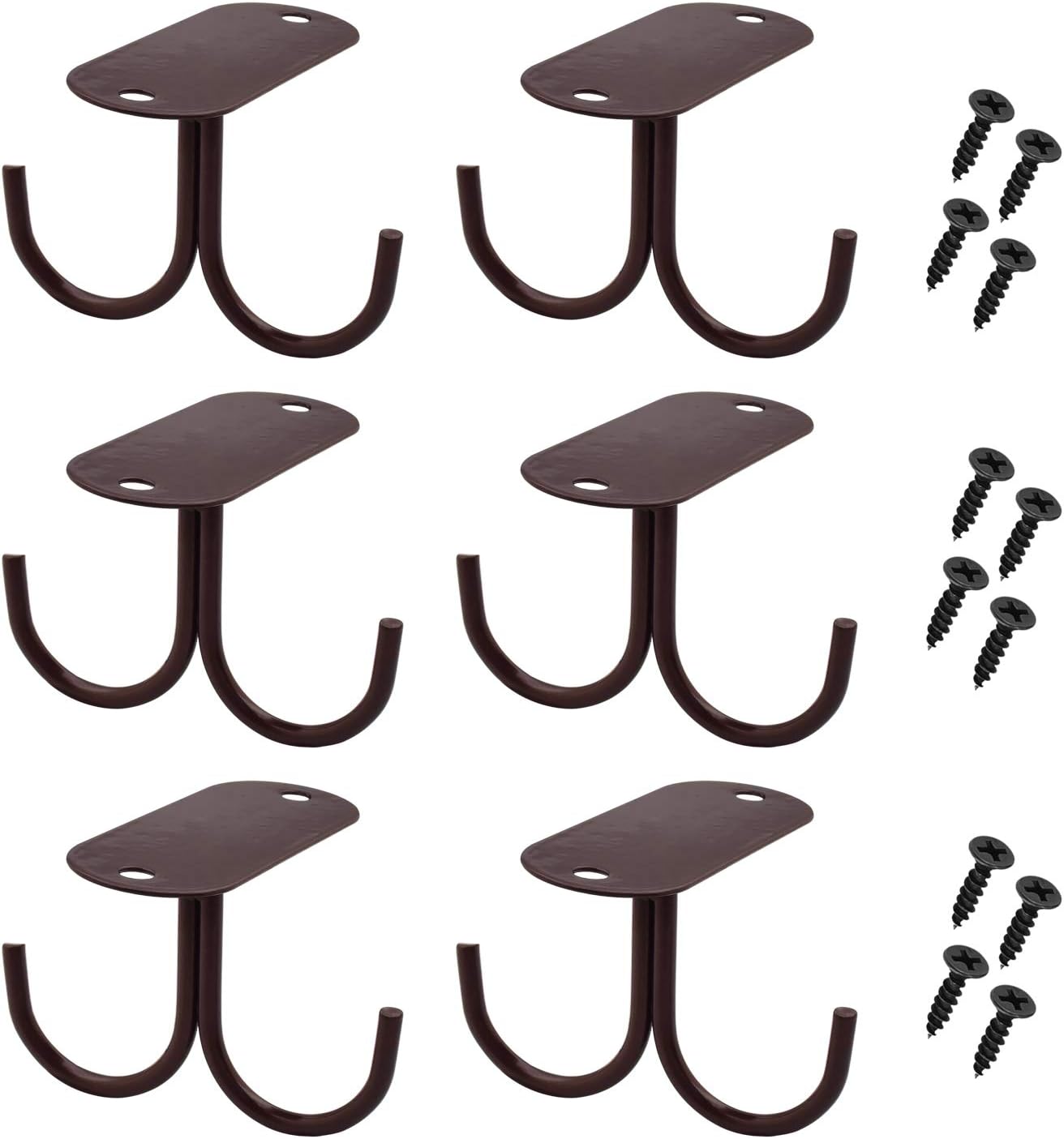 Amazon.com: Mocoum Under Cabinet Mug Hooks, Rustic Mug Organizer Rack ...