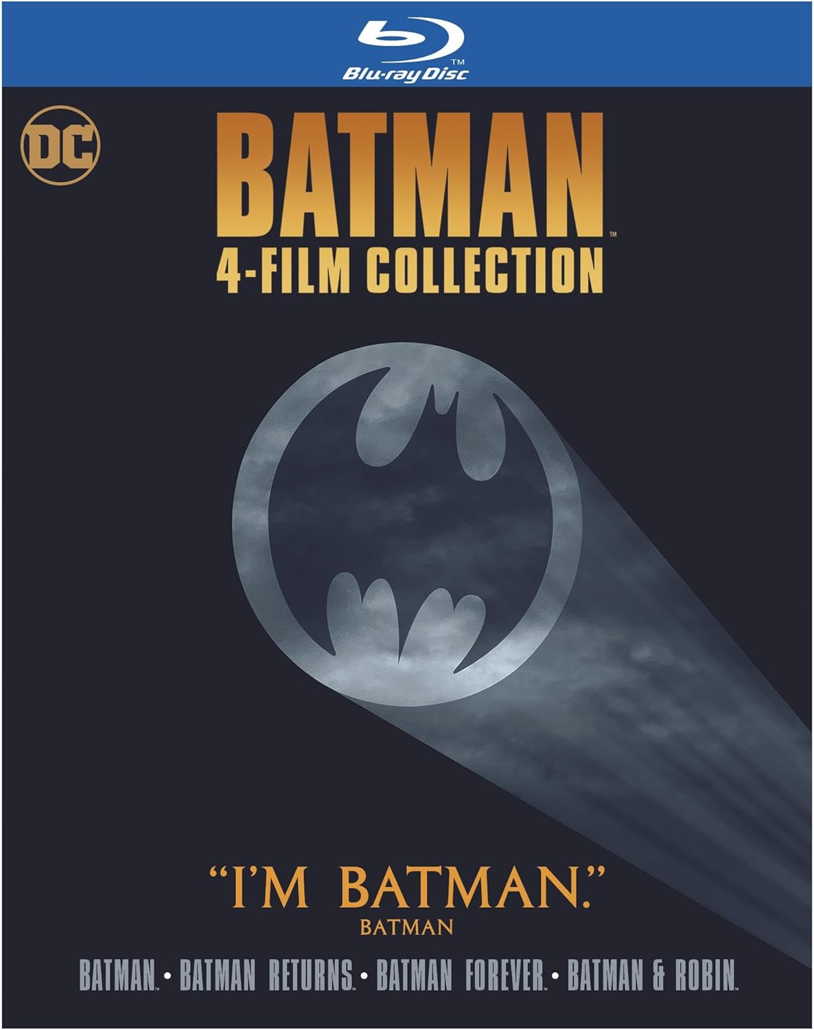Batman: 4-Film Collection [Blu-ray] : Michael Keaton, Jack Nicholson ...