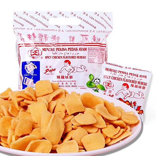 Amazon.com: Malaysia Star Brand / Popo Fish Muruku / Savoury Crunchy ...