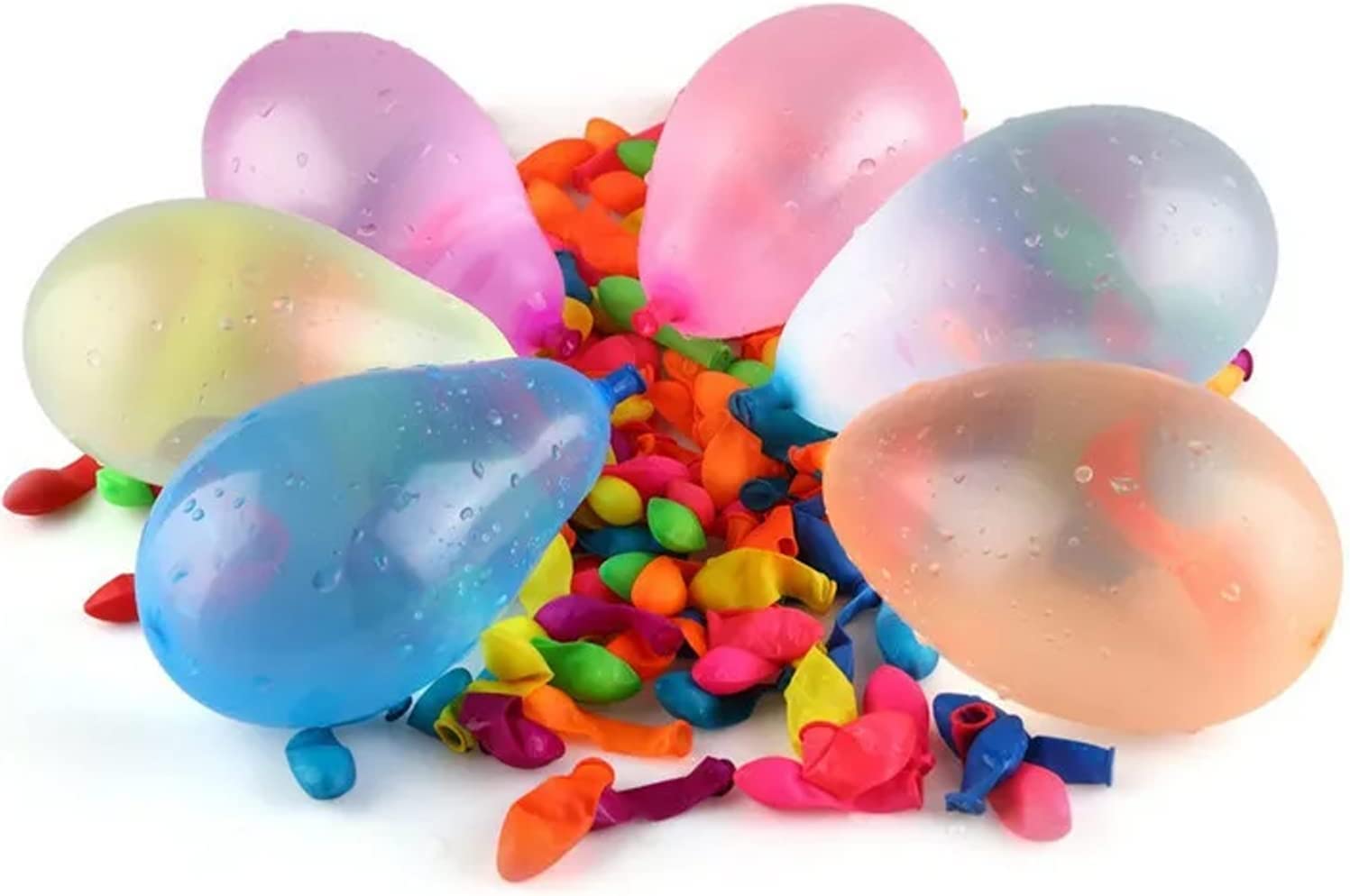 Snapklik.com : 700 Pack Water Balloons Biodegradable Latex Water Bomb ...