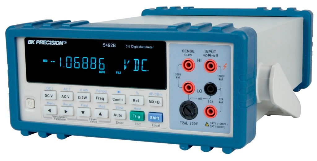 BK Precision 5492B Auto-Ranging, True RMS Benchtop Digital Multimeter ...