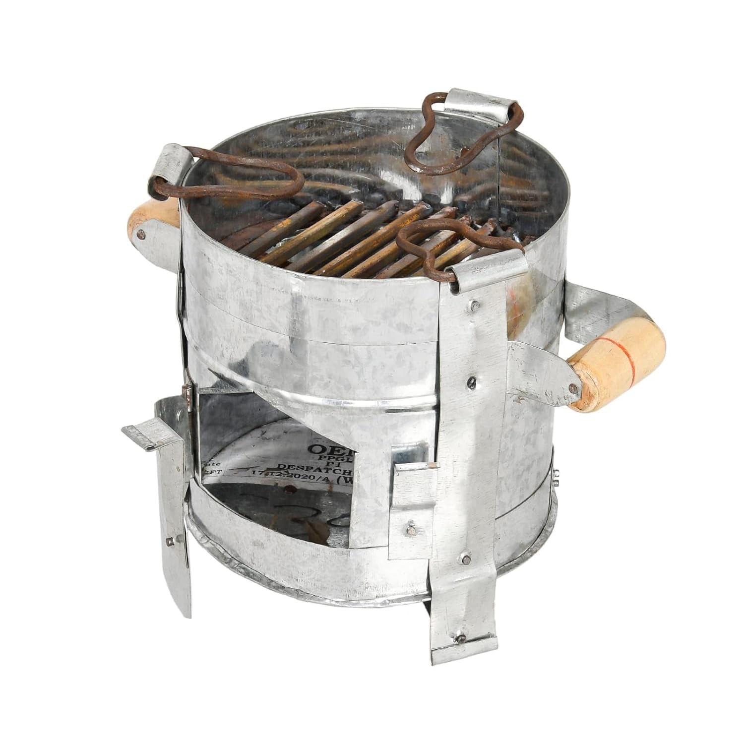 Buy Traditional Iron Sigdi/angeethi/sigadi/sigri/ charcoal grill / Iron ...