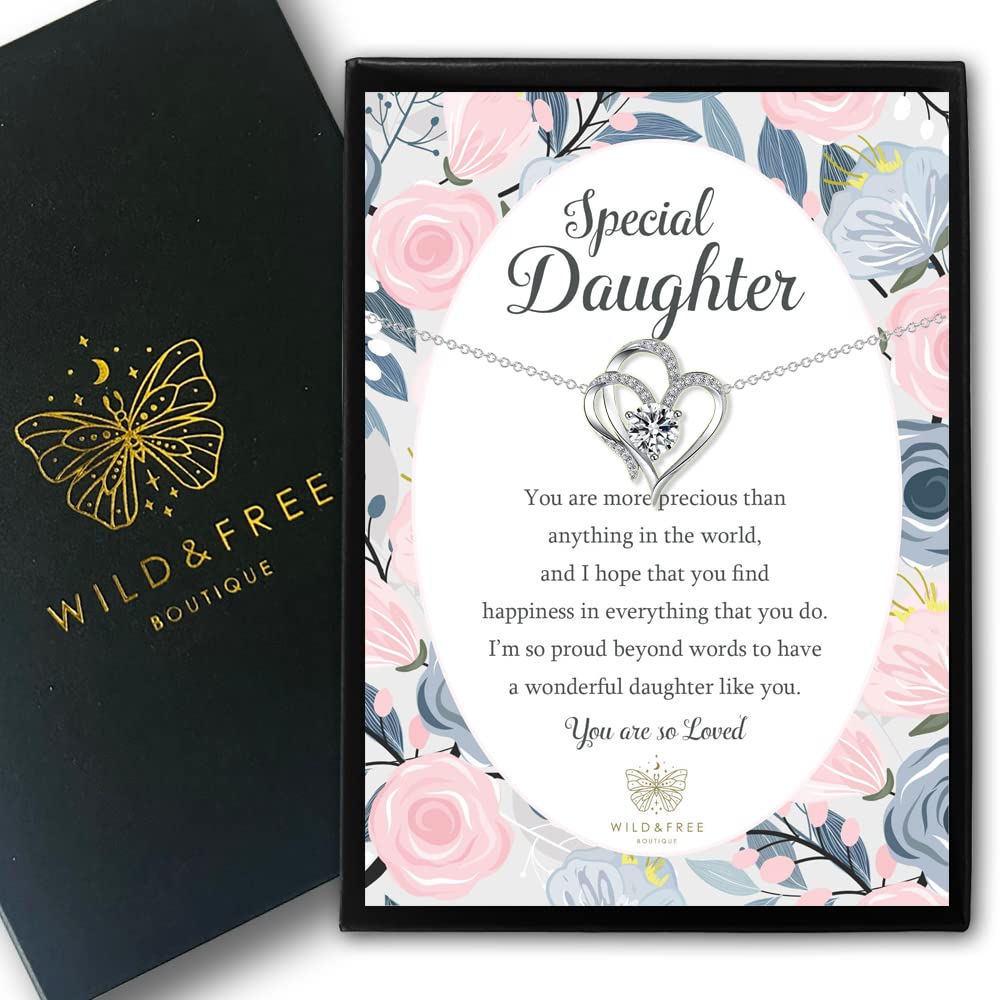 Gifts for Daughter - Daughter Gift Necklace Beautifully Boxed Heartfelt ...