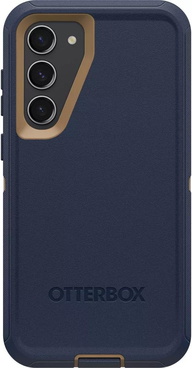 Amazon.com: OtterBox Galaxy S23 Defender Series Case - Blue Suede Shoes ...