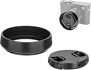Amazon.com : JJC Metal Lens Hood Shade for Leica Q3 43/Q3/Q2/Q Cameras, Replaces Leica Round ...