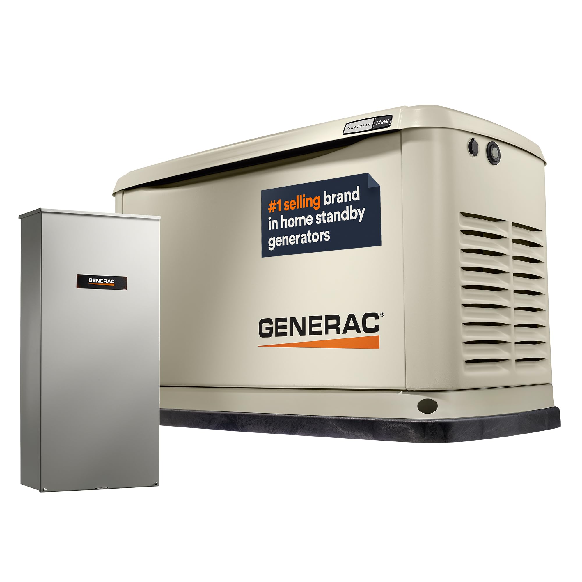 Amazon.com : Generac 7224 14kW Air Cooled Guardian Series Home Standby ...