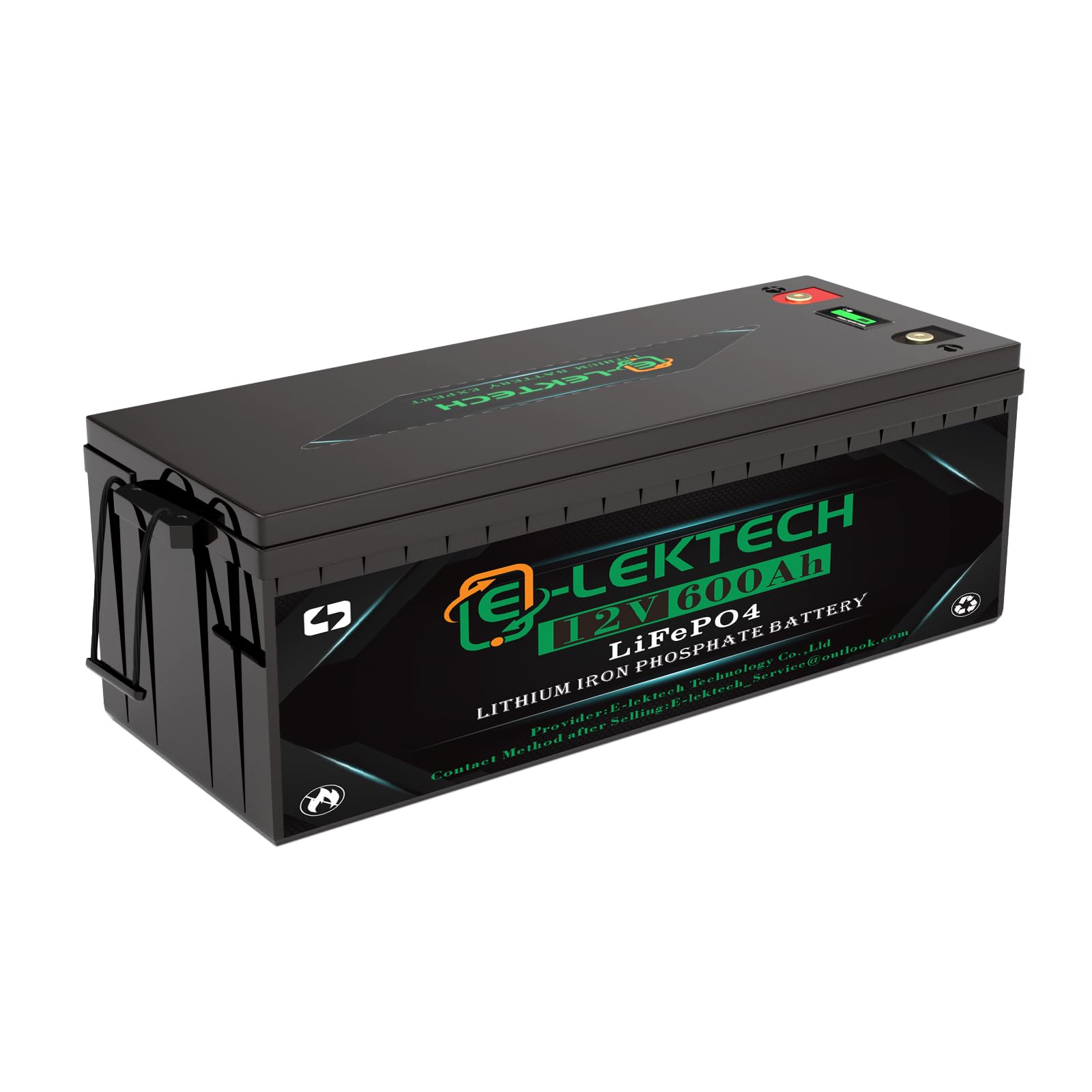 Amazon.com: 12V 600Ah LiFePO4 Lithium Battery, Built-in 250A BMS, Up to ...