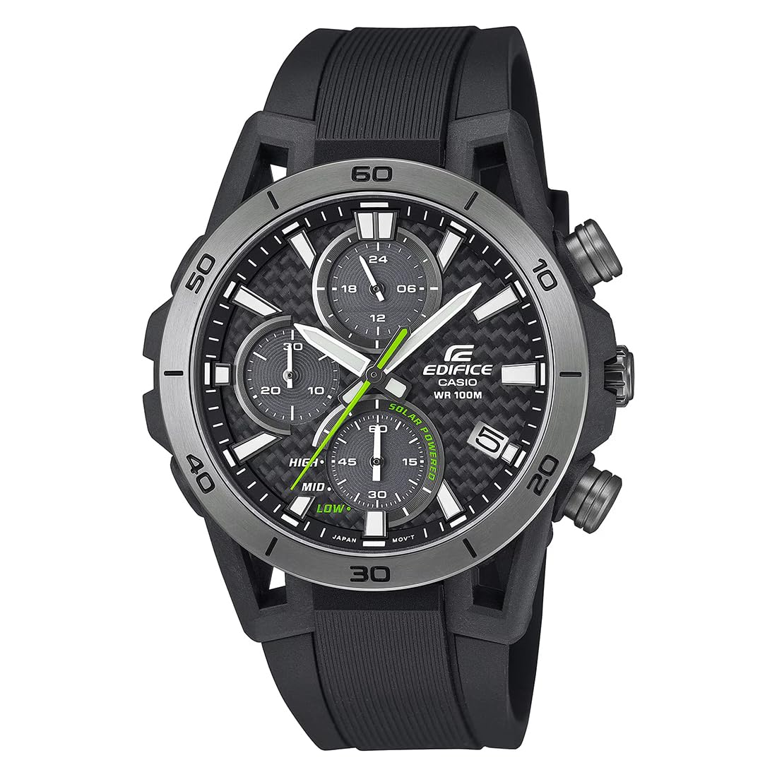 Casio Edifice EQS-960PB-1AVUDF Analog Black Dial Men (ED630) : Amazon ...