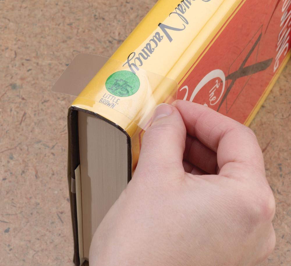 Amazon.com : Demco Clear Glossy Label Protectors, Transparent, 1,000 ...