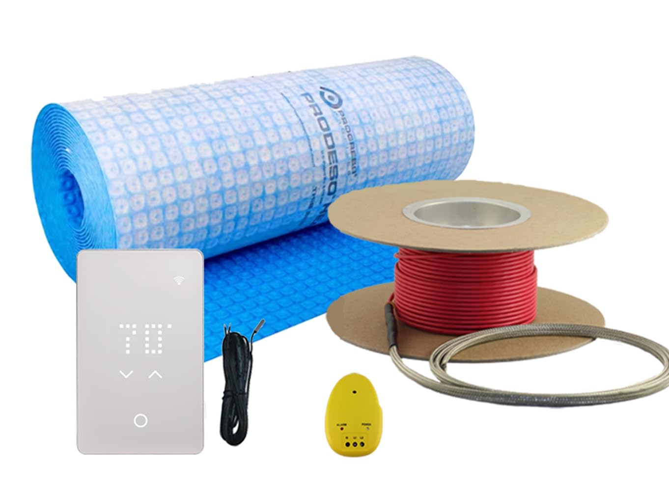 Amazon.com: 90 Sqft Electric Radiant, 120 V Heated Floor System ...