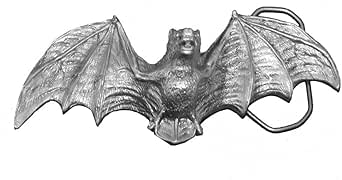 Amazon.com: 3-D Vampire Bat Belt Buckle : Clothing, Shoes & Jewelry