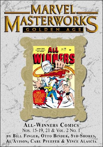 Amazon.com: Marvel Masterworks Golden Age All Winners HC Vol 4 Dm ...