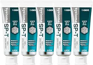 Amazon | LION DENT. システマ SP-T ジェル 85g (5本) | LION | 大人用ハミガキ粉 通販