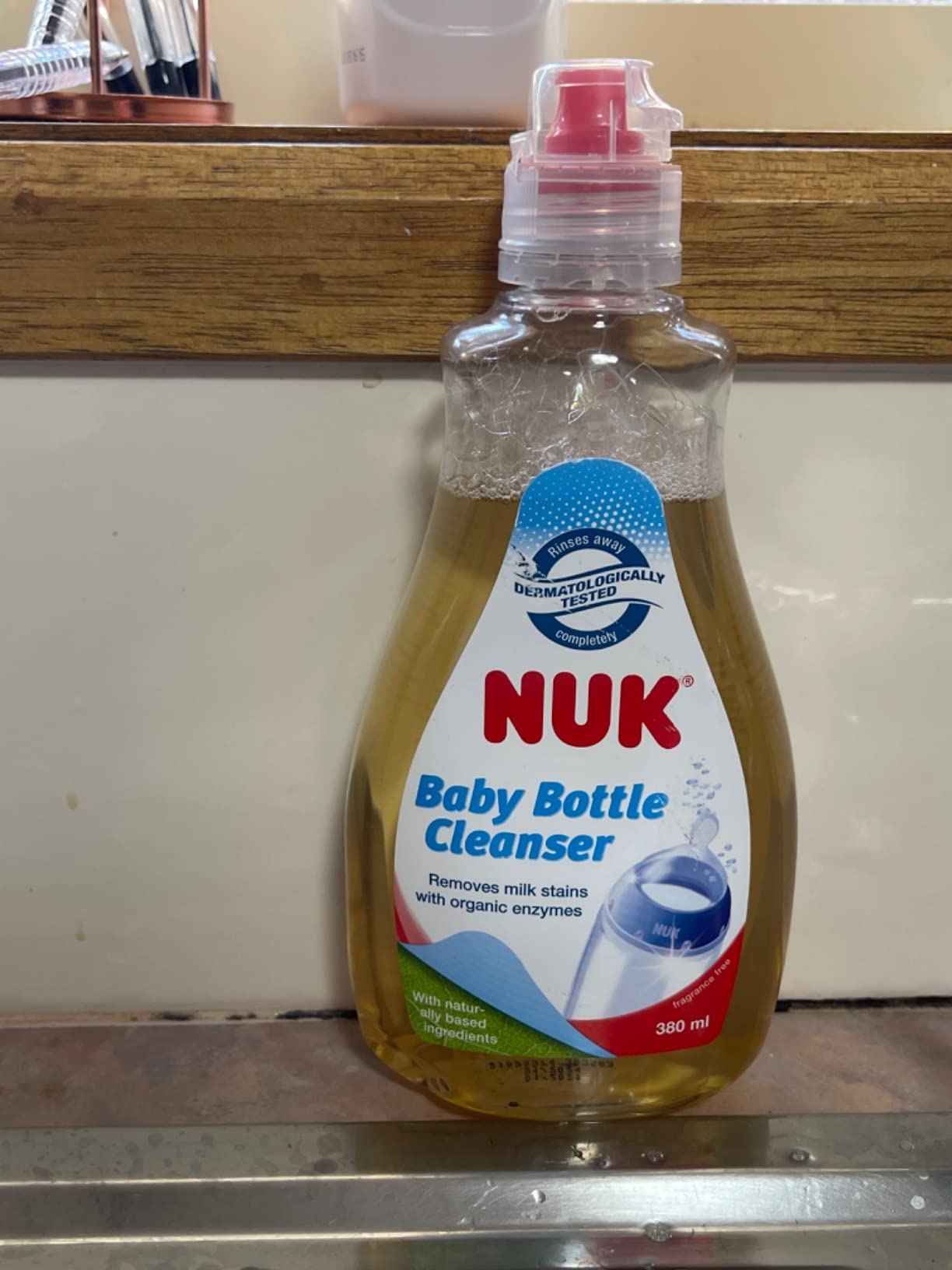 NUK Baby Bottle Cleanser, 380ml : Amazon.com.au: Baby