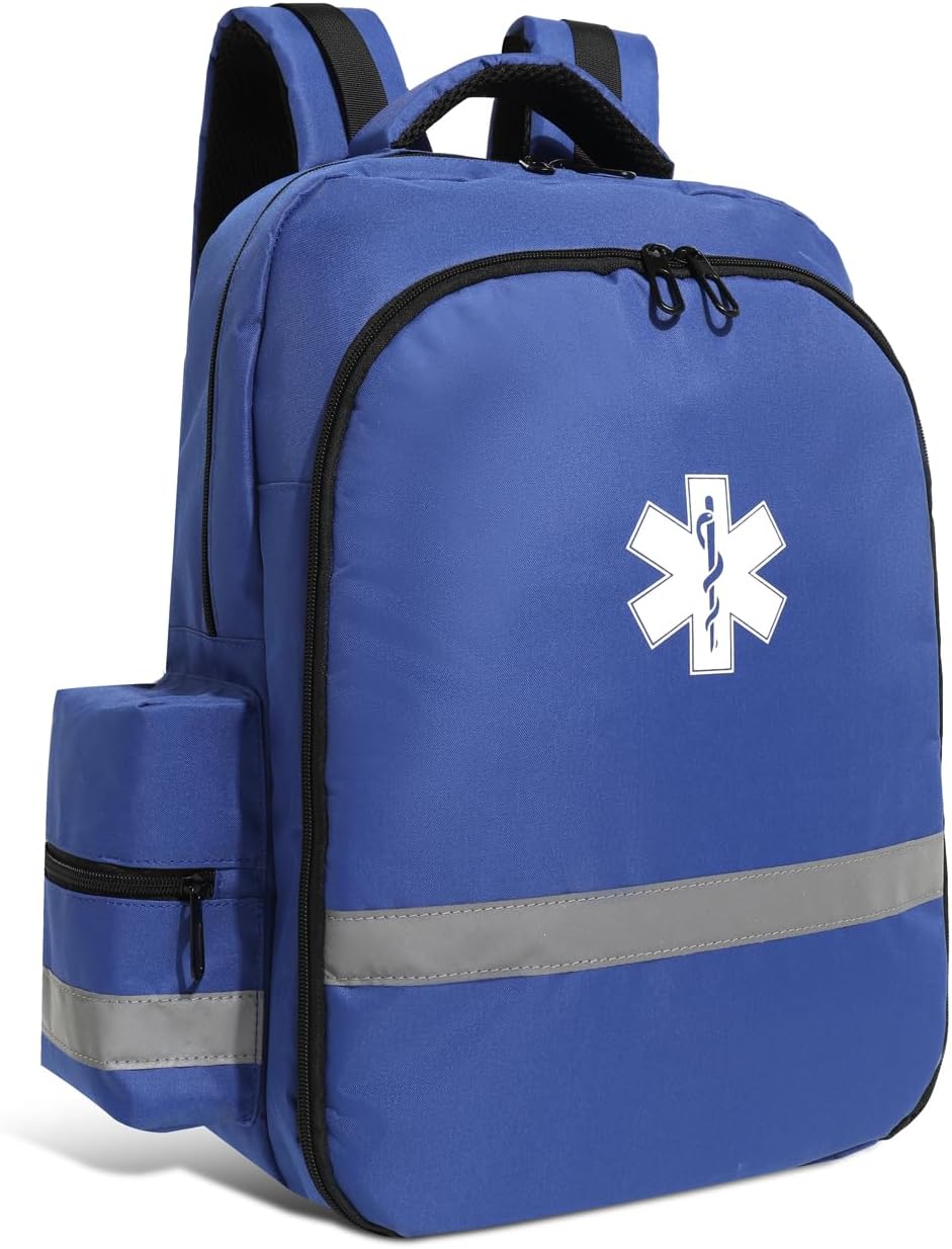 Amazon.com: BNYYUG First Aid Backpack - Empty First Responder Bag for ...