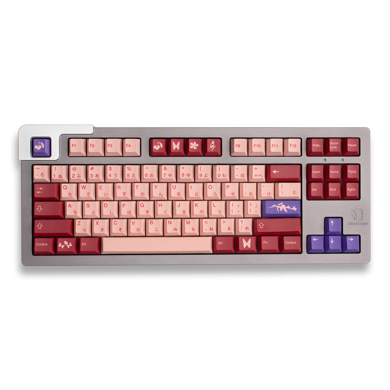 Buy 137 Keys Blossom Keycaps PBT Dye Sublimation Cherry Profile ...