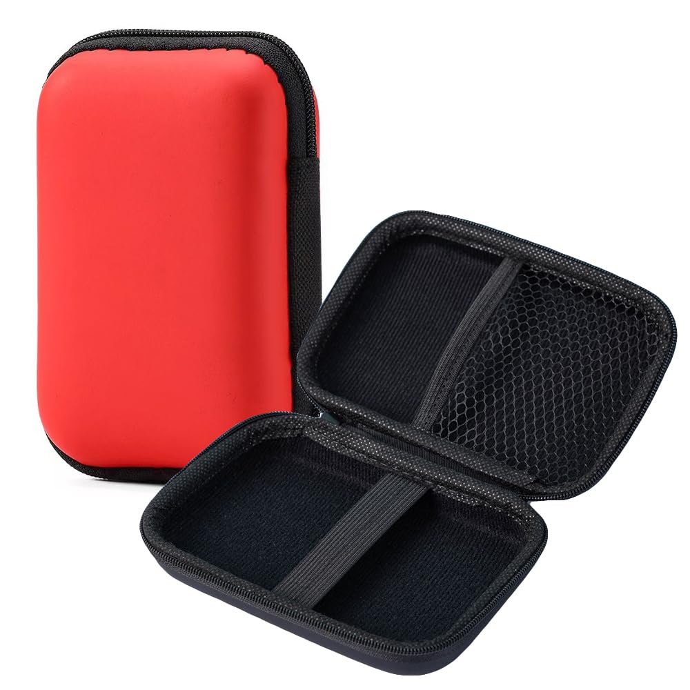 Amazon.com: SquEqu 2 Pack Hard Drive Carrying Case 2.5 inch HDD SSD ...