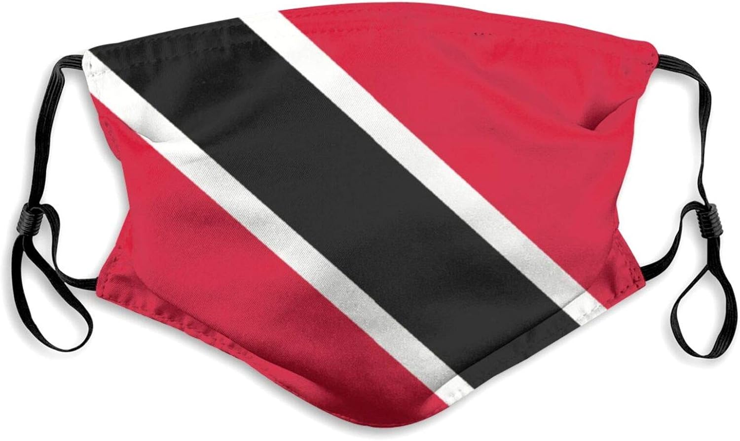 Trinidad Flag Reusable Face Mask with Replaceable Filter Activated ...
