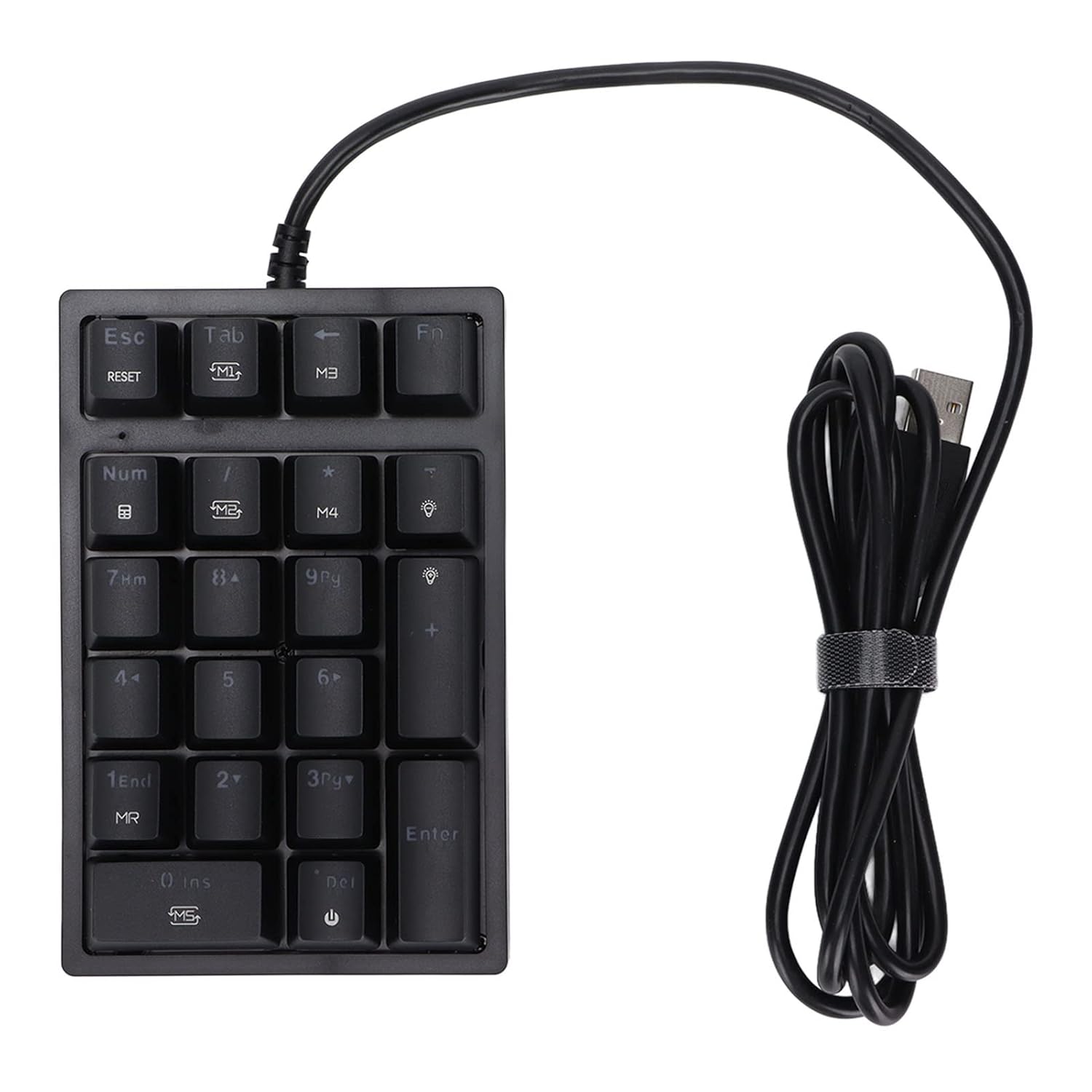 Amazon.in: Buy USB Numeric Keypad, RGB Backlit 21-Key Mechanical Gaming ...
