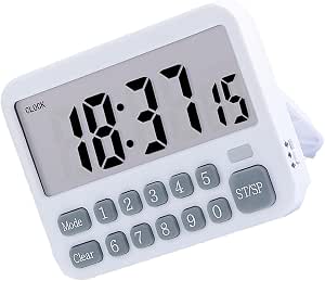 Digital Timer Stopwatch Countdown Clock Timing Device For Homes Office ...