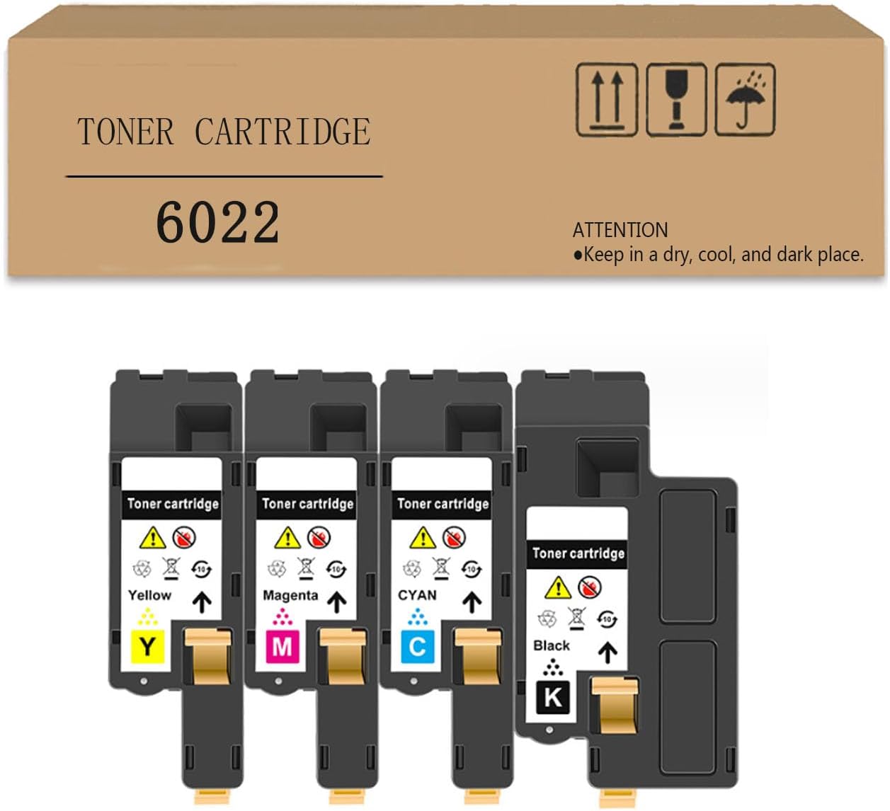 Amazon.com: Toner Cartridge Replacement for Xerox Phaser 6022 6020 ...