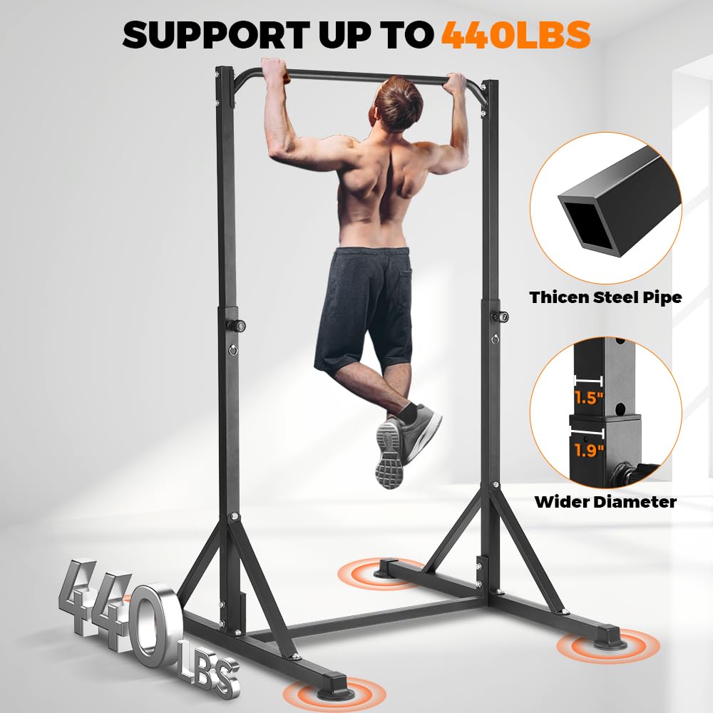 Snapklik.com : ONETWOFIT Pull Up Station, Power Tower Adjustable Pullup ...