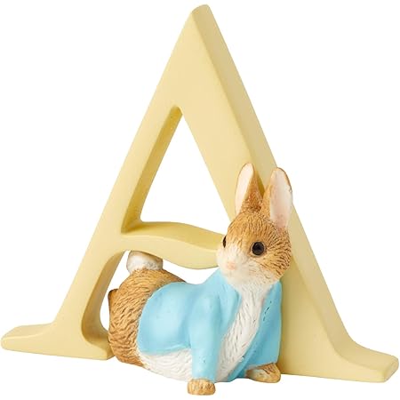 Amazon.com: Enesco Beatrix Potter Alphabet Collection Letter E Peter ...