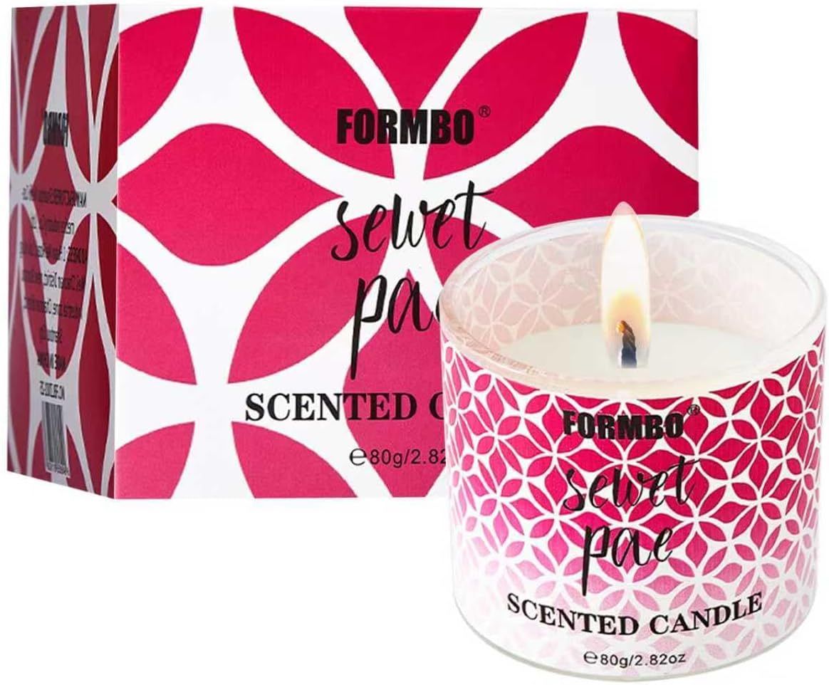 Amazon.com: Soy Candles Home Glass Jar Scented Candles Even Burn High ...