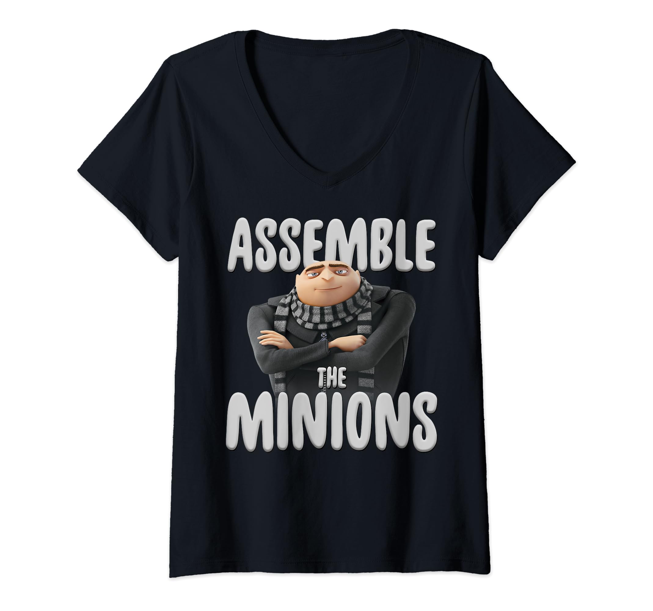 Amazon.com: Womens Despicable Me Minions Gru Assemble The Minions Arms ...