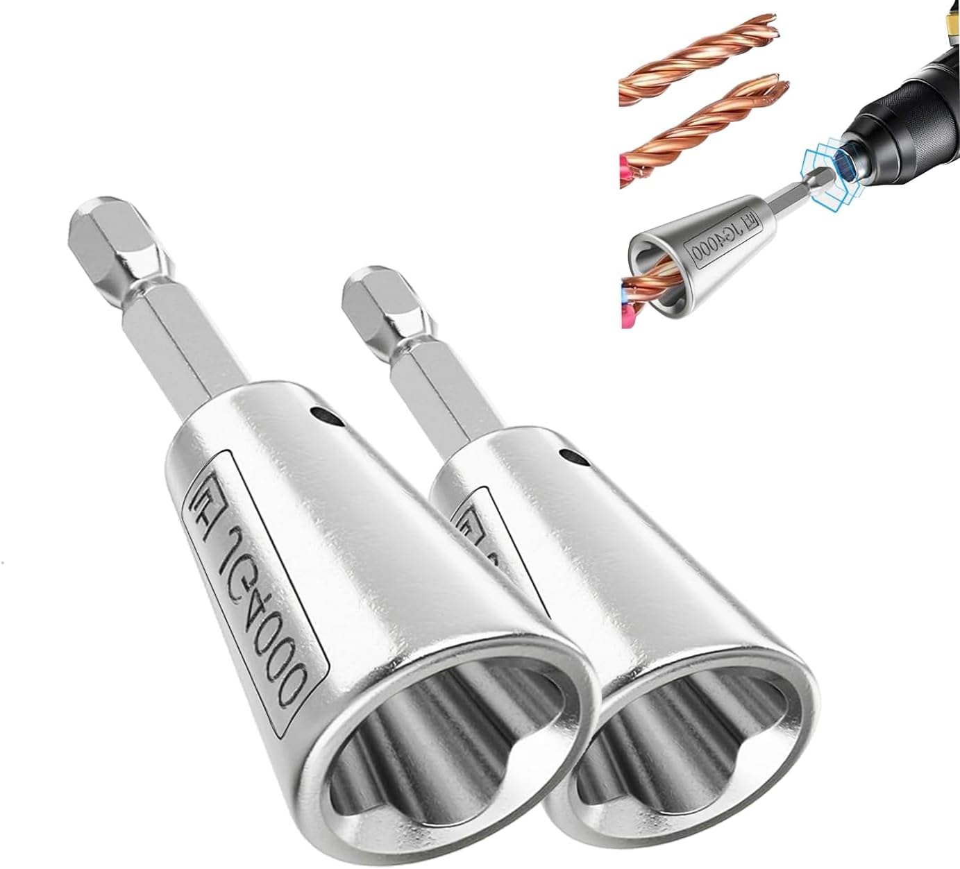 Wire Twister Tool for Drill, Wire Connector, Wire Nut Twister, Wire ...