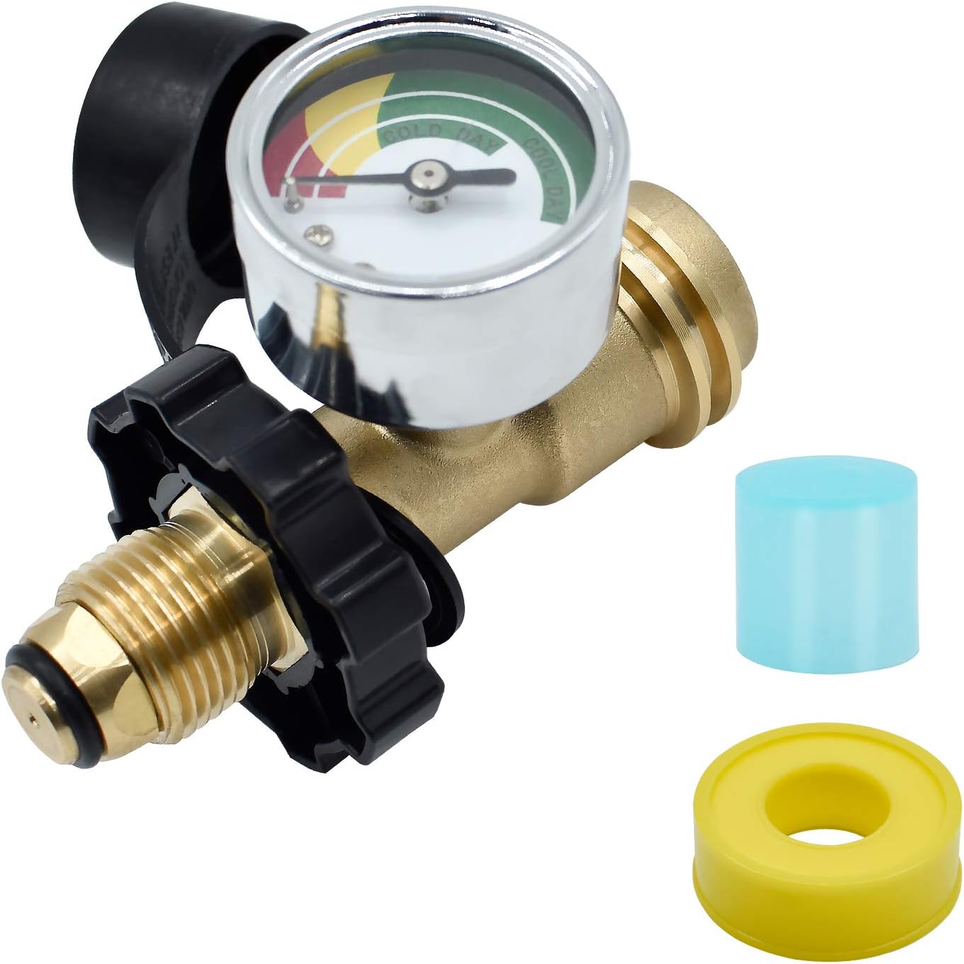 Amazon.com : BEATURE Universal Fit POL Propane Tank Adapter with ...