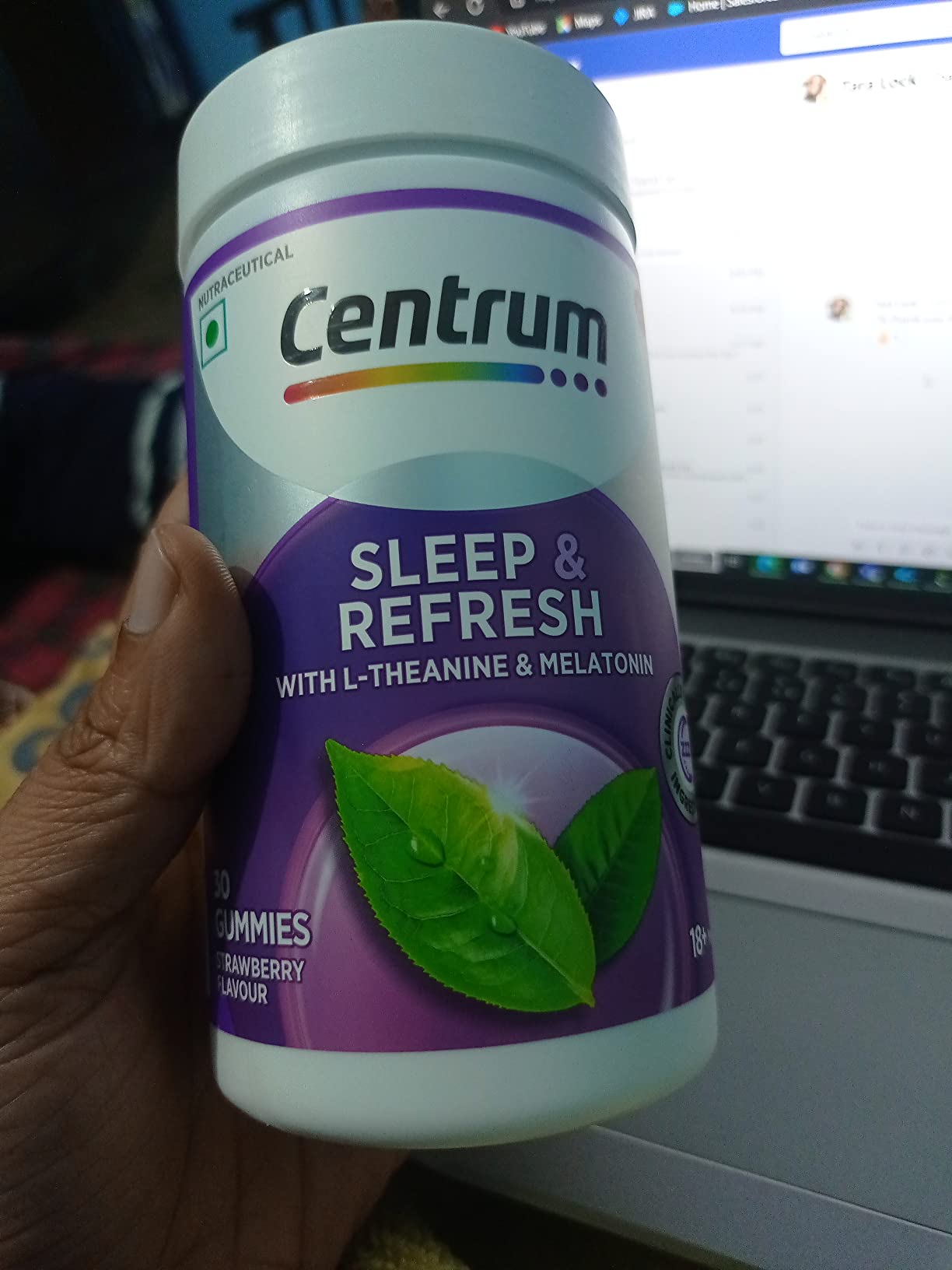 Buy Centrum Sleep & Refresh - 30 Gummies|Melatonin, L-Theanine, Vitamin ...
