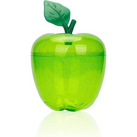 Amazon.com: HANZE Large Green Apple Container, Apple Shaped Candy Toy ...