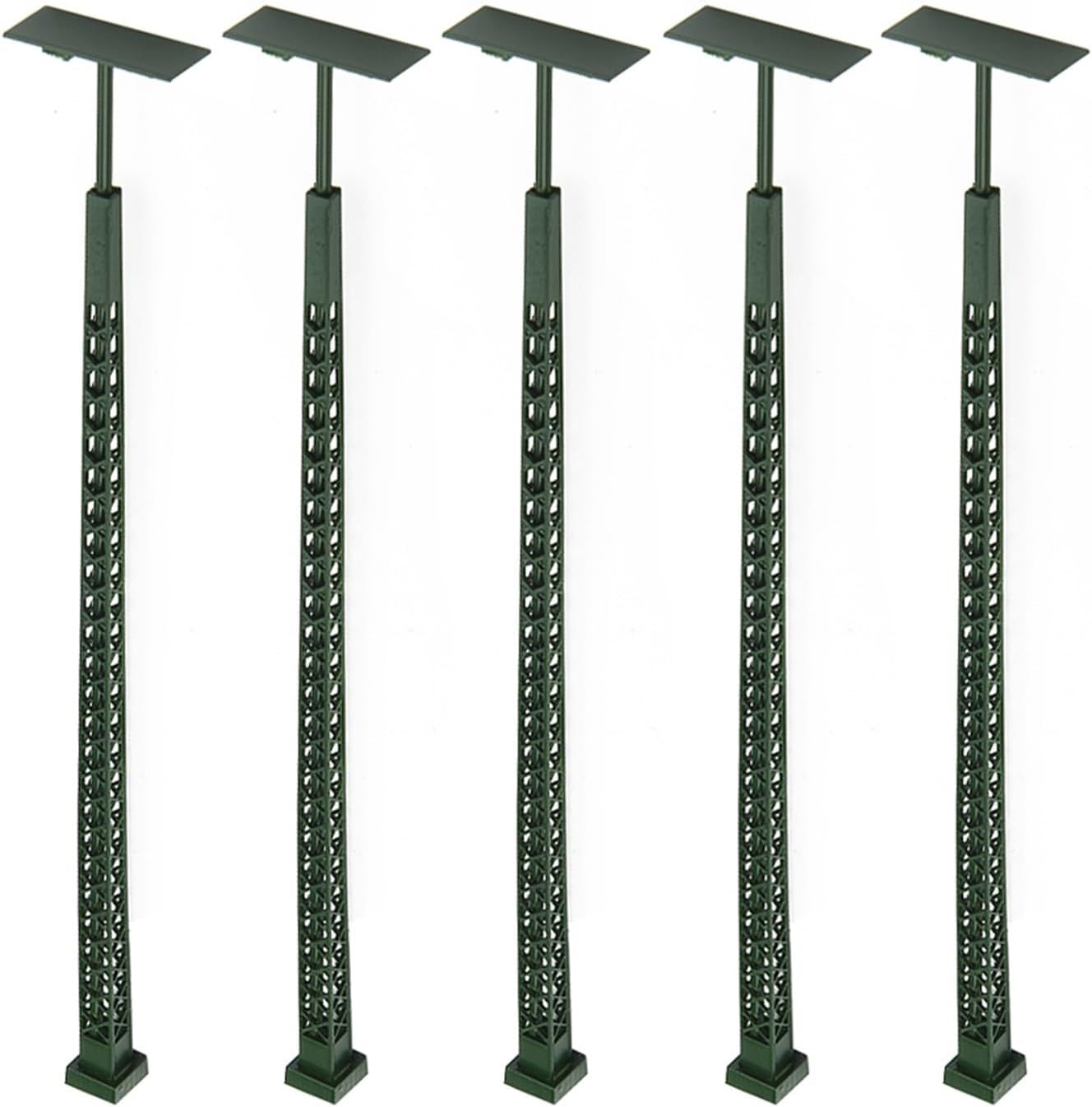 Amazon.com: 5 Pack Model Railway Lights, Lattice Mast Lamp Track Light ...