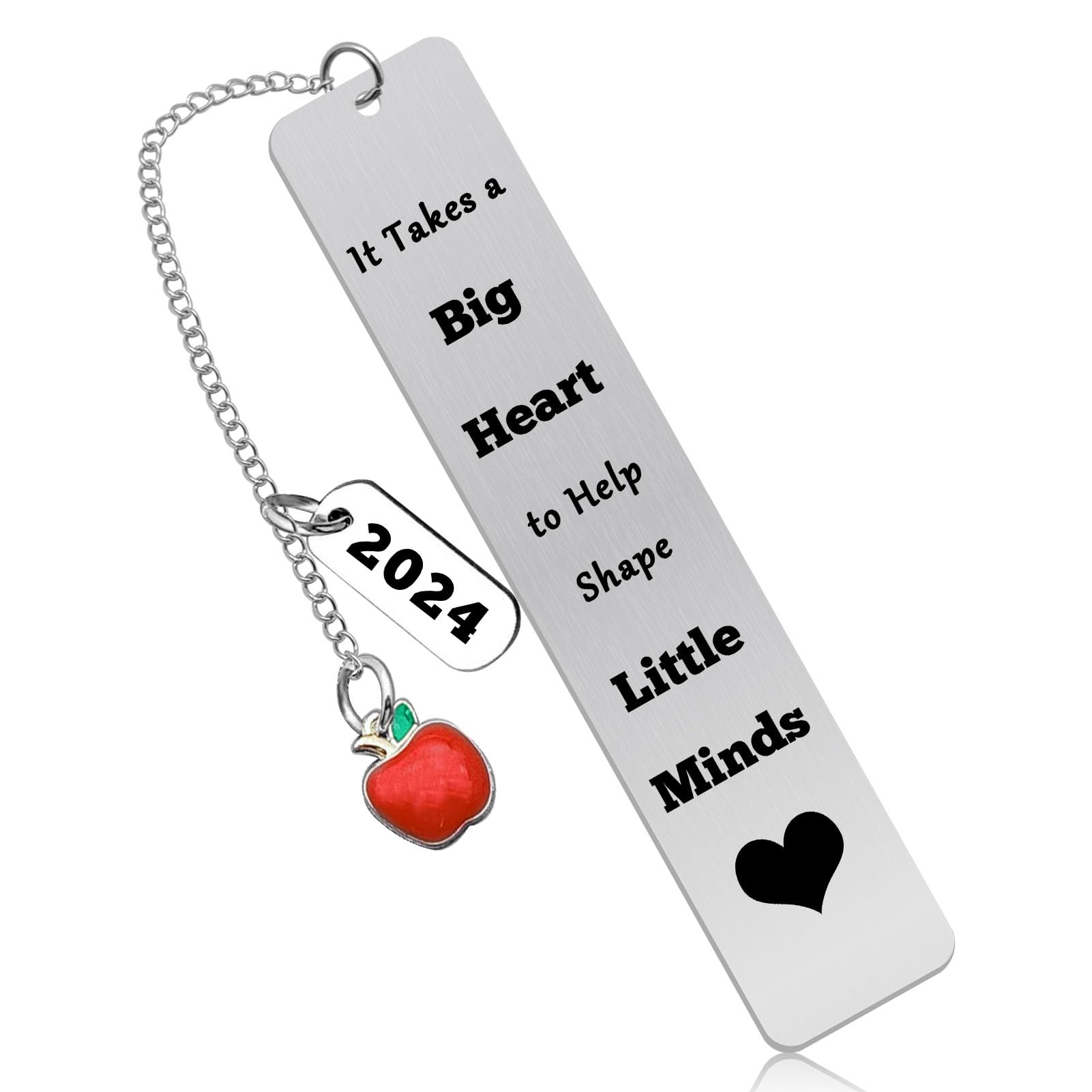 Amazon.com: Teacher Thank You Bookmark for Women Men Teacher ...