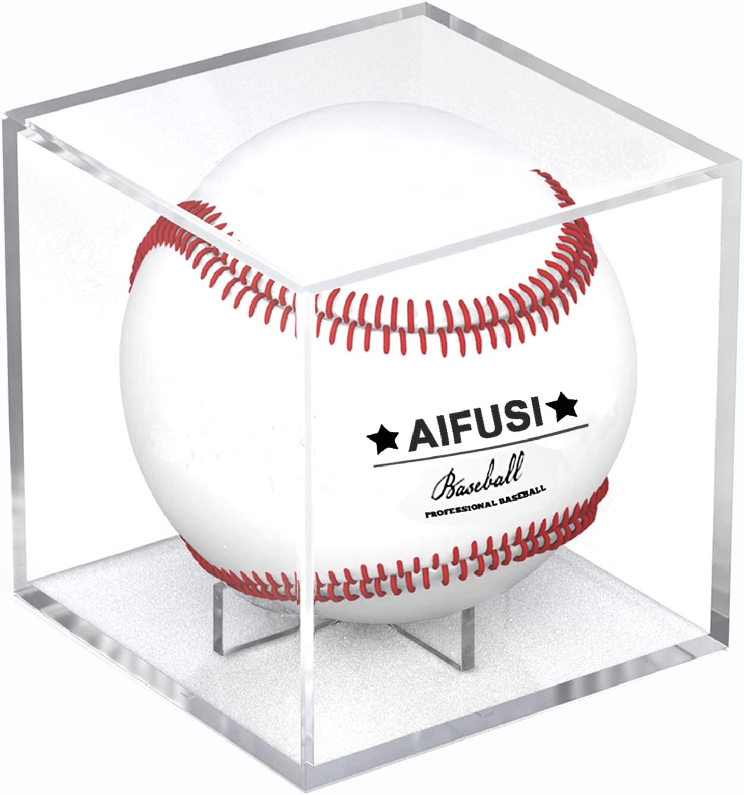 Amazon.com: Stackable Baseball Display Case, Acrylic Cube Memorabilia ...
