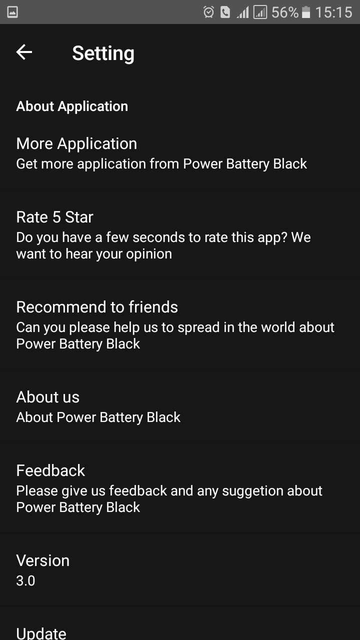 Power Battery Black - App on Amazon Appstore