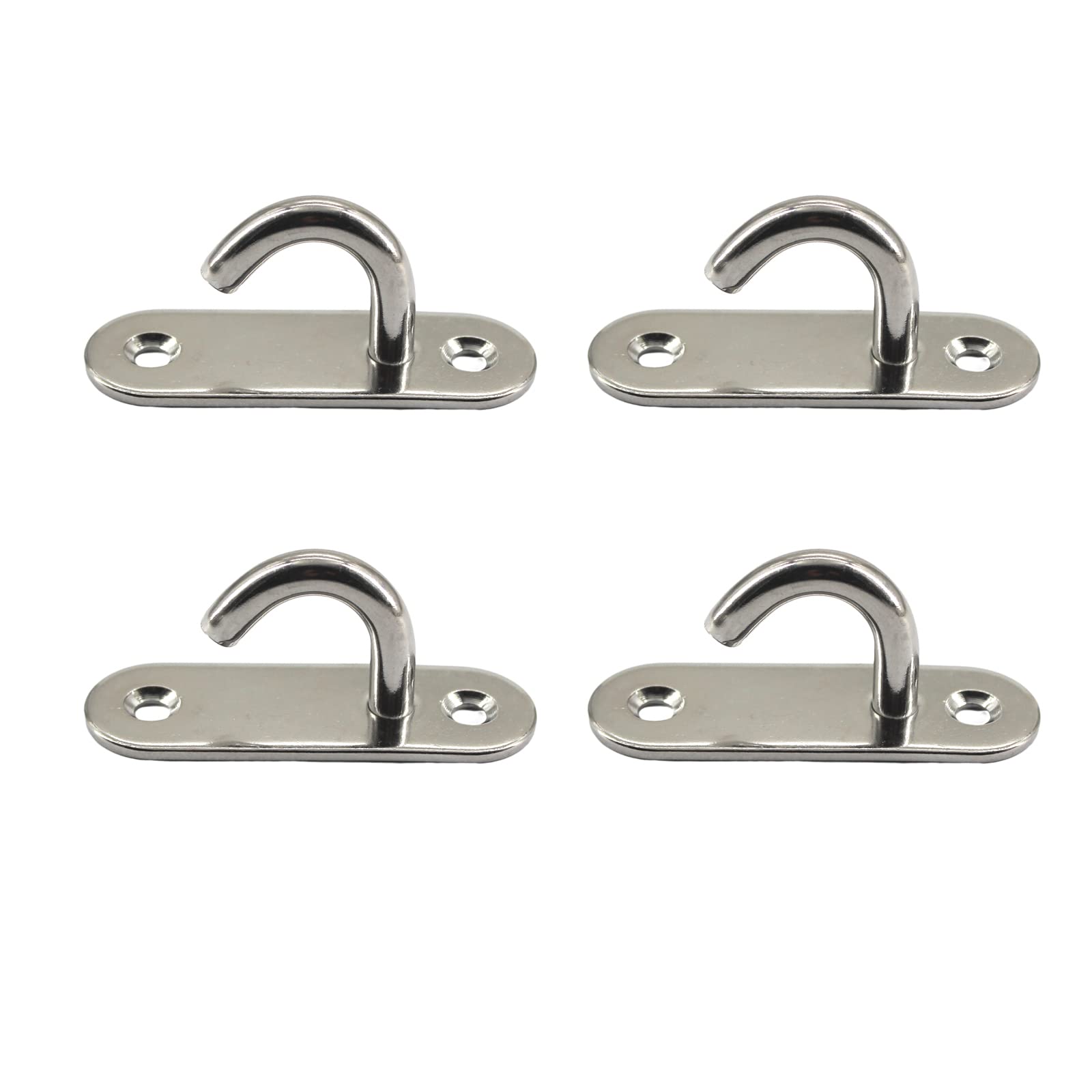 Amazon.com: Faspiroty 4Pcs M8 304 Stainless Steel Ceiling Hooks Open ...