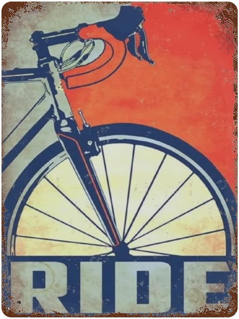 Amazon.com: Cycling Signs Vintage Bike Posters Racing Road Bikes MTB ...