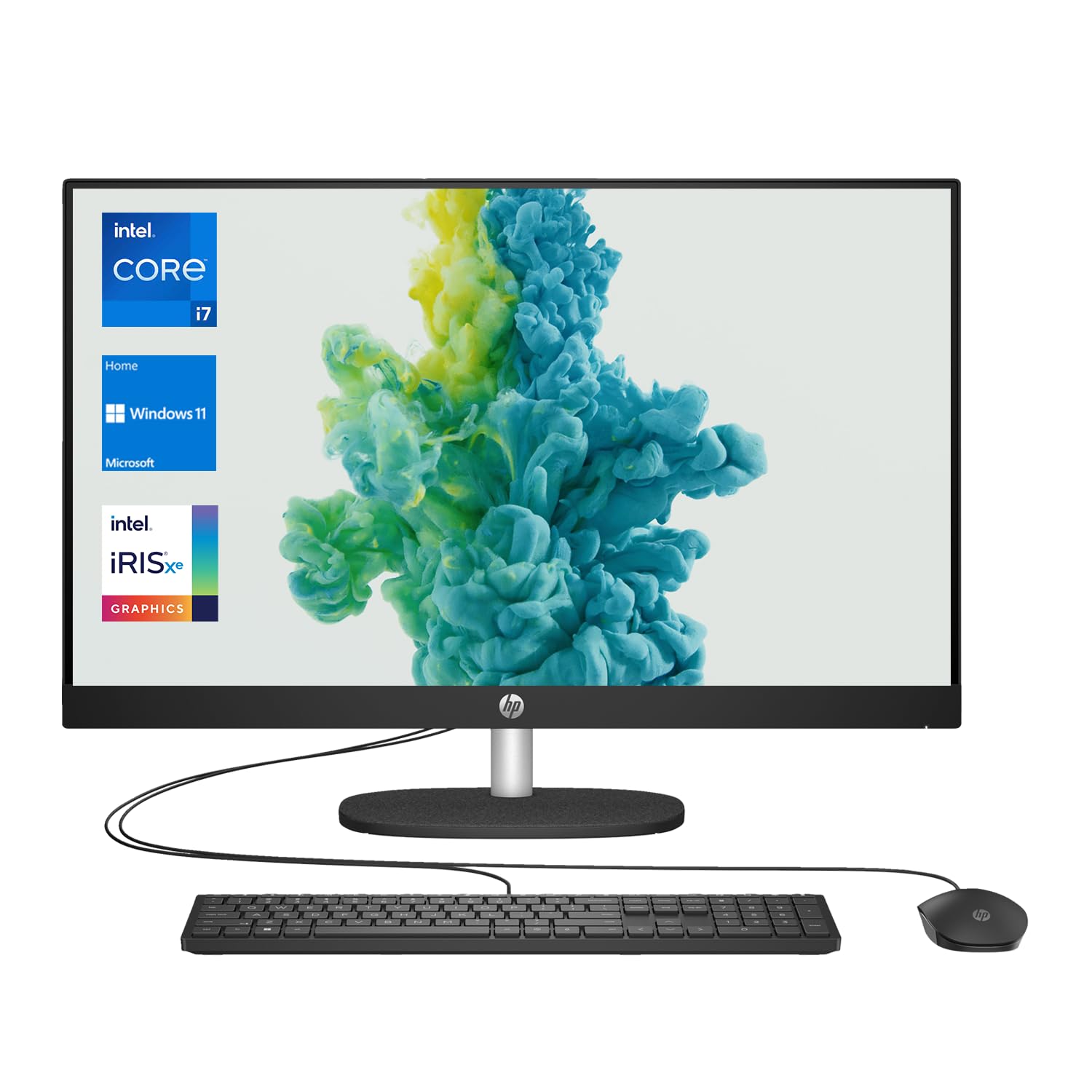 Amazon.com: HP Newest 27" 13th i7-1355U All in One Desktop Computer ...