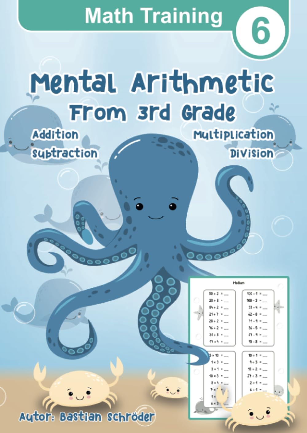 Amazon.com: Math Training 6 - Mental Arithmetic from 3rd Grade ...