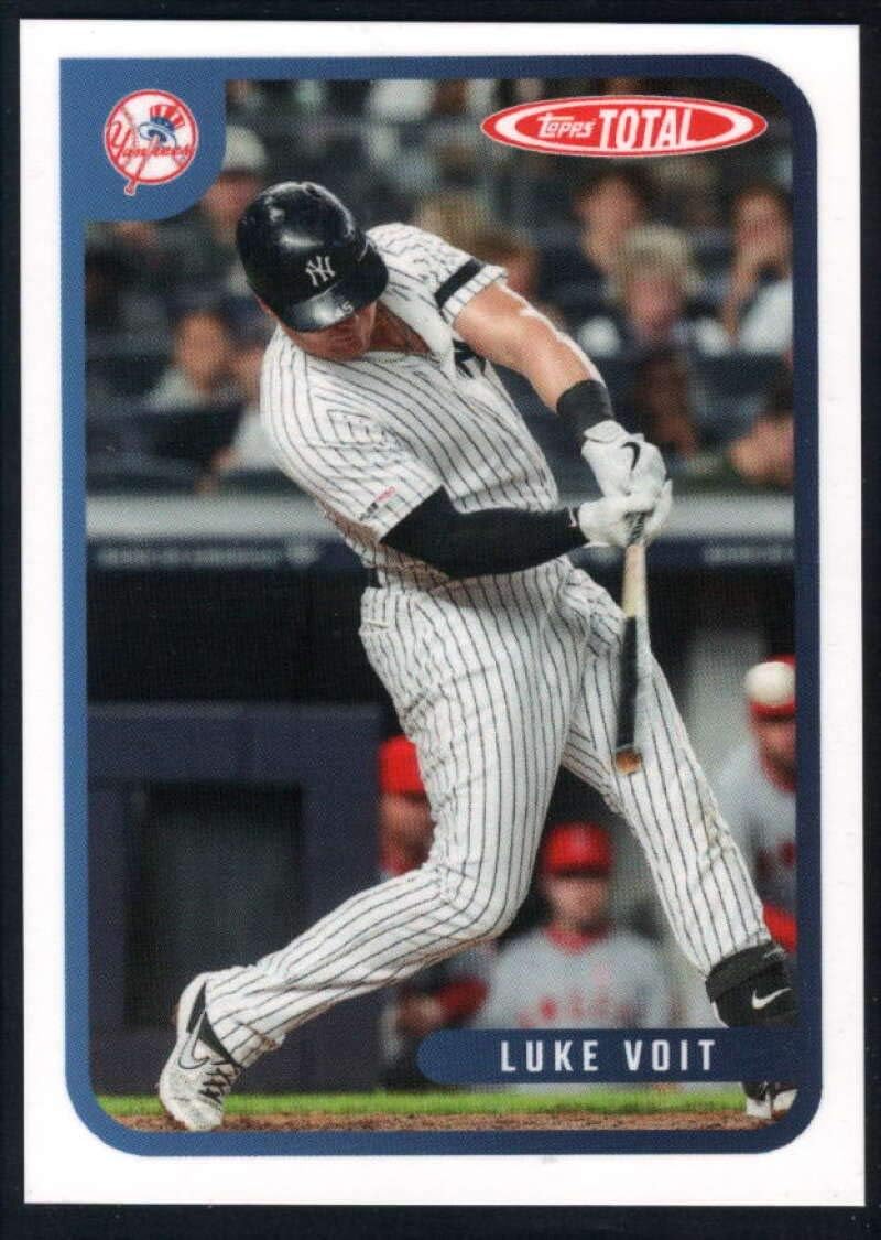 Amazon.com: 2020 Topps Total (Wave 3) Baseball #230 Luke Voit New York ...