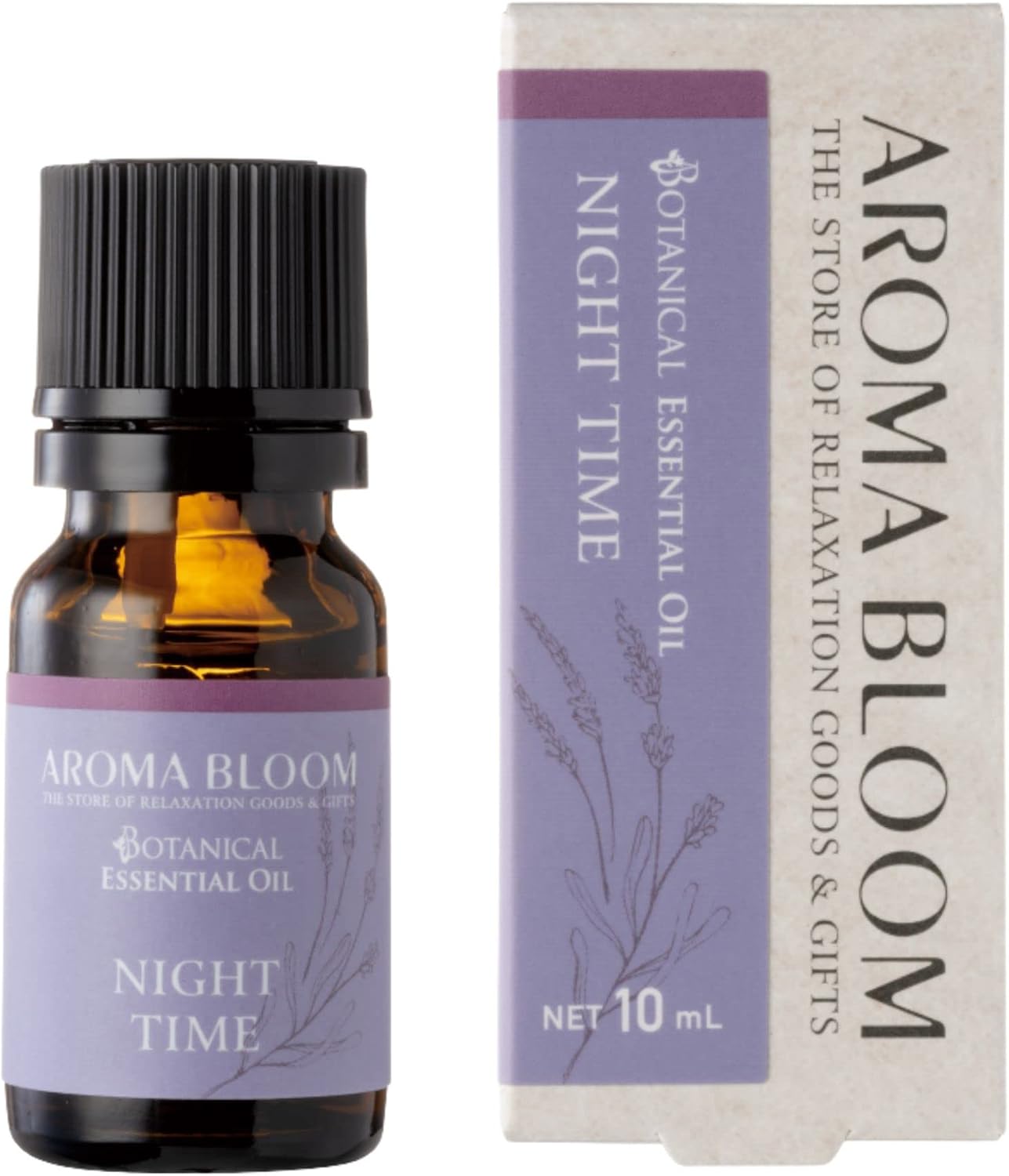 Amazon.co.jp: ボタニカル エッセンシャルオイル 【 ナイトタイム 】 10mL アロマブルーム アロマオイル 精油 天然 アロマ ラベンダー オレンジ Aroma Bloom ...