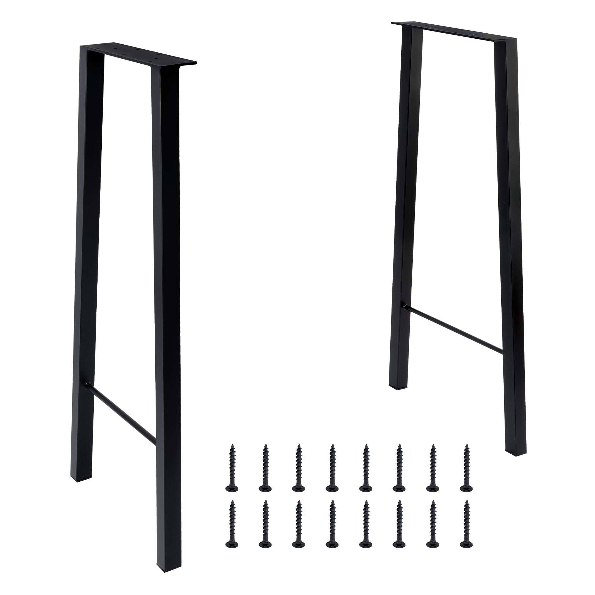 Snapklik.com : TC-HOMENY 40" Bar Table Legs - Furniture Legs Set Of 2 ...