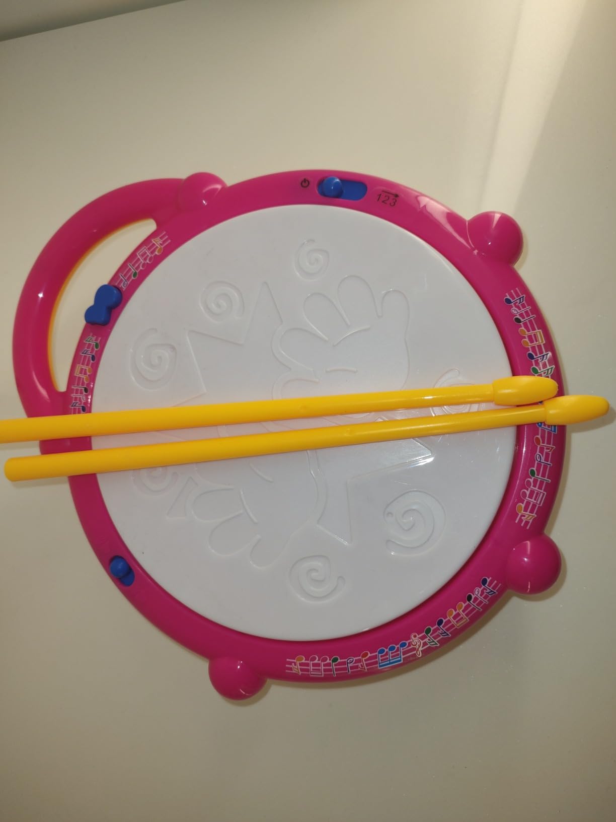 Buy Gooyo GY168-23 Battery Operated 3D Flash Drum Toy with Flash Light ...