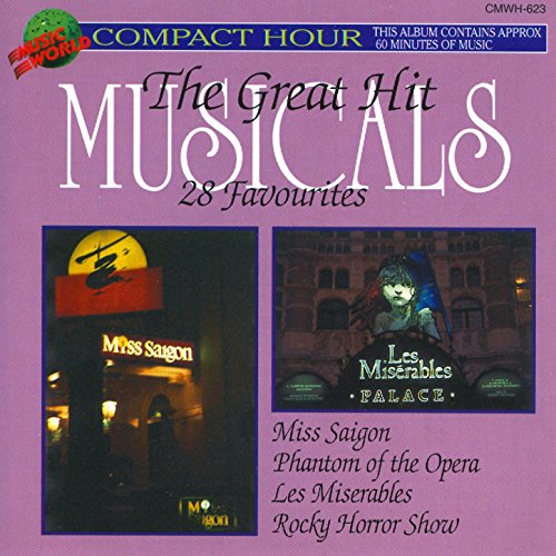 Amazon.com: The Great Hit Musicals : Broadway Session Musicians ...