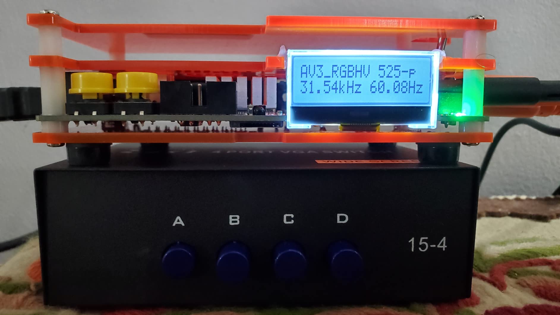 Mcbazel OSSC SCART Component VGA to HDMI Open Source Scan Converter v1 ...