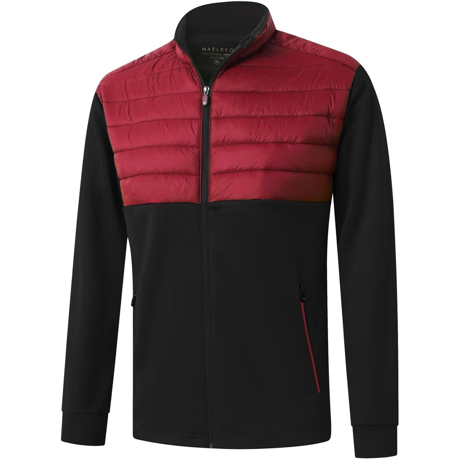 MAELREG Golf Jackets for Men Casual Stylish Performance Full Zip ...
