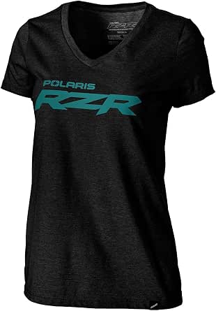 Polaris Women's RZR V-Neck TEE at Amazon Women’s Clothing store